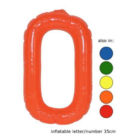 Lettre Gonflable B 35 cm | Décoration Personnalisée pour Fêtes