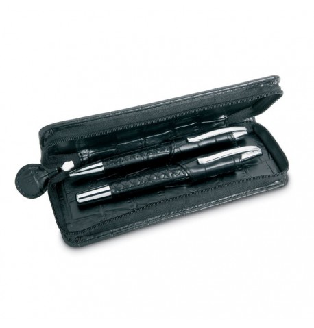 Parure de stylos élégante motif croco | Coffret cadeau stylos